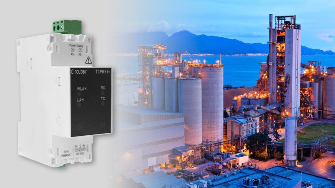 New RS-485 to Wi-Fi/Ethernet converter for environments with 12/24 V DC power - CIRCUTOR